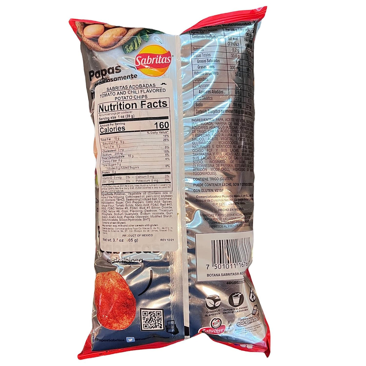 Sabritas - Made In Mexico - Visit Rancho Mix Store (Adobadas) – Border ... Sabritas - Made In Mexico - Visit Rancho Mix Store (Adobadas) – Border ...