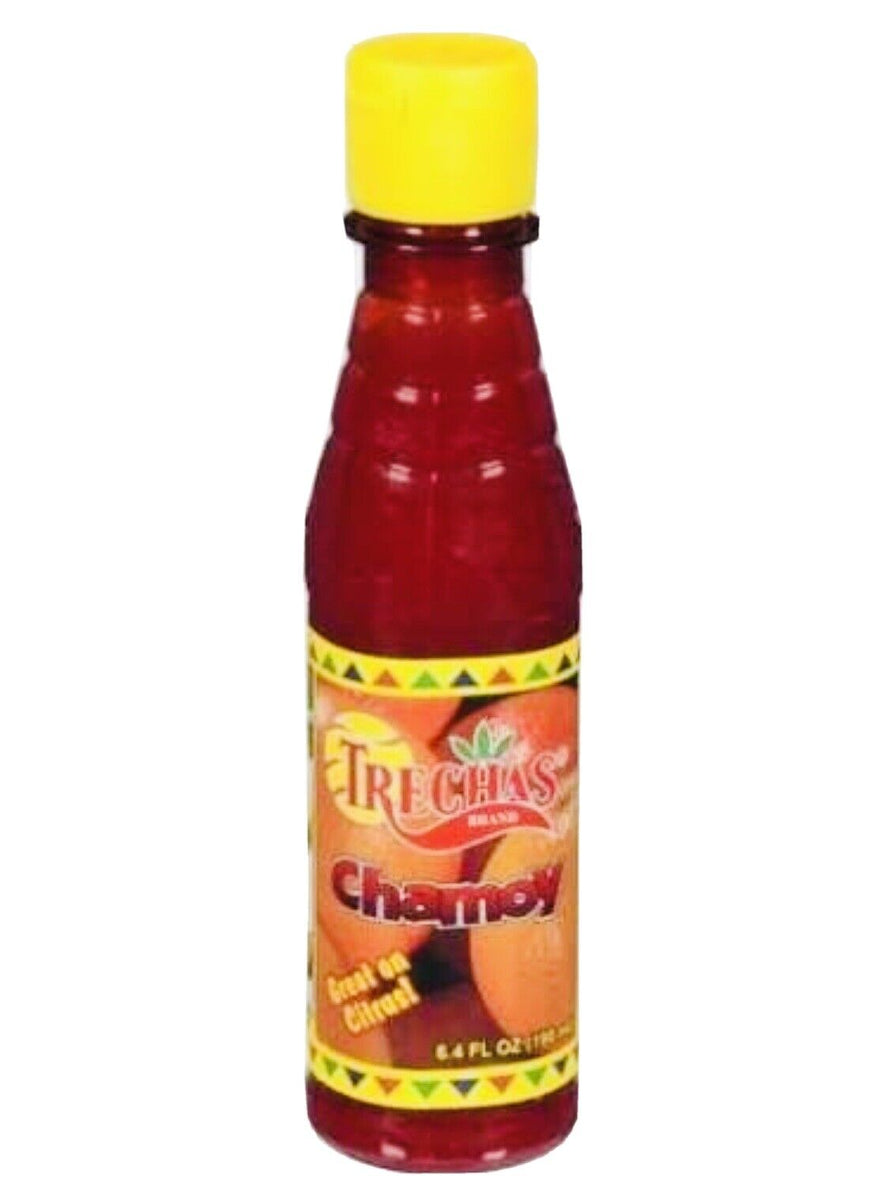 6 X trechas chamoy liquid Mexican Chamoy liquido 7.4oz (210g) fruits ...