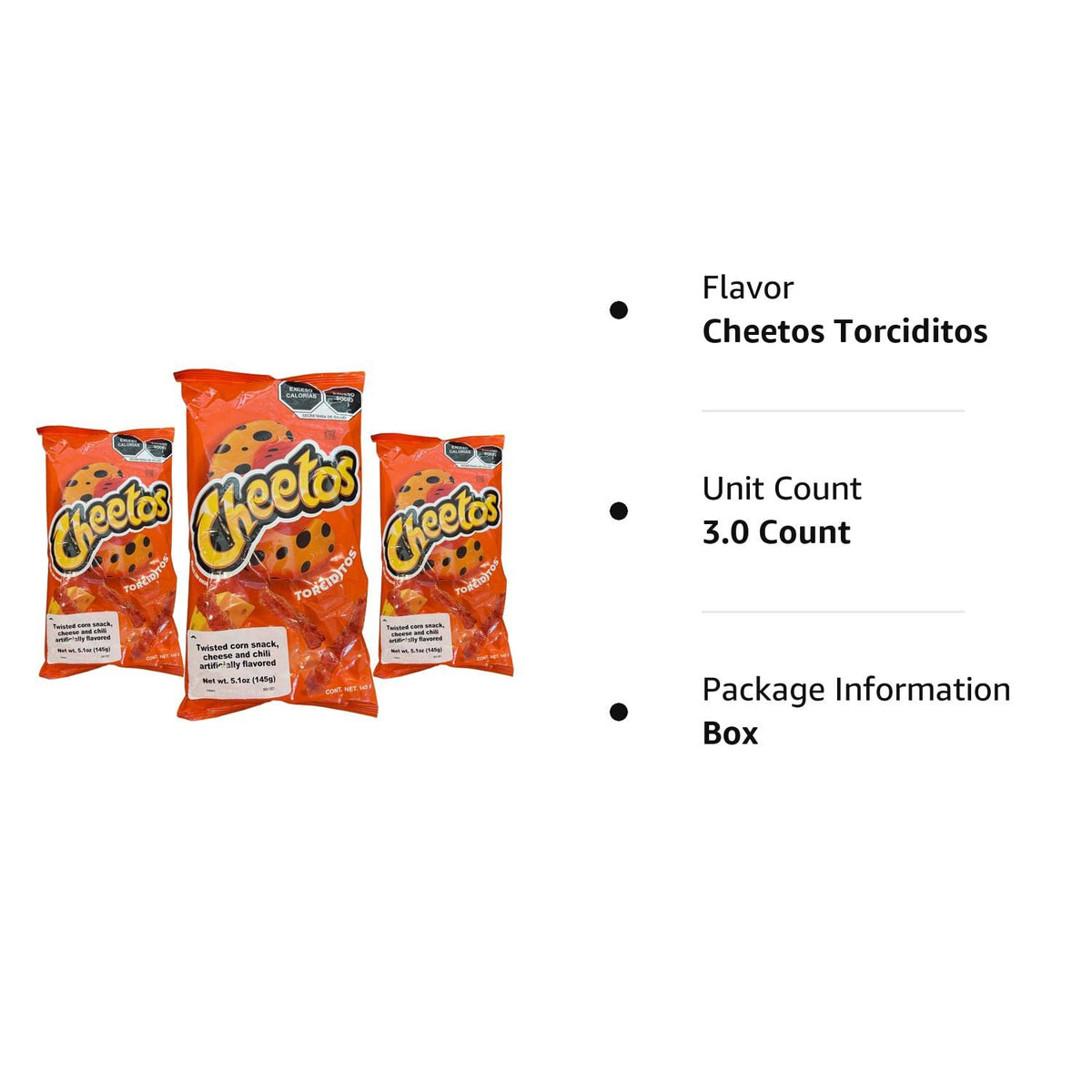 Cheetos Torciditos 3 pack – Border Merchant