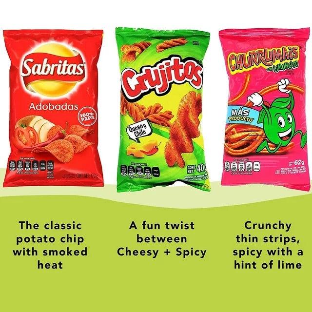 Sabritas Mexican Chips Variety Pack – Border Merchant