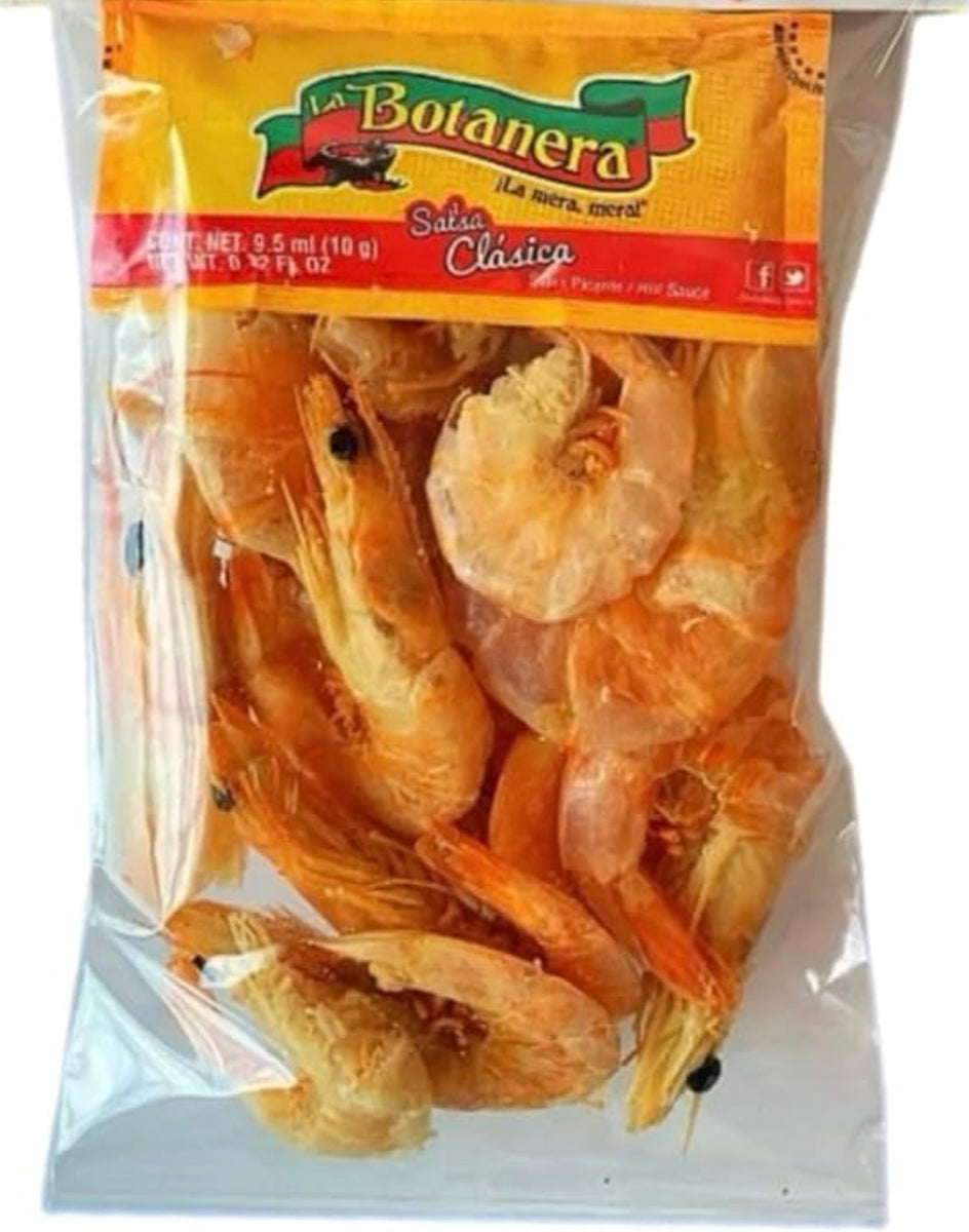 Camaron Seco Botana | Dried Shrimp Snack | 1.5oz | Pack of 6 – Border ...