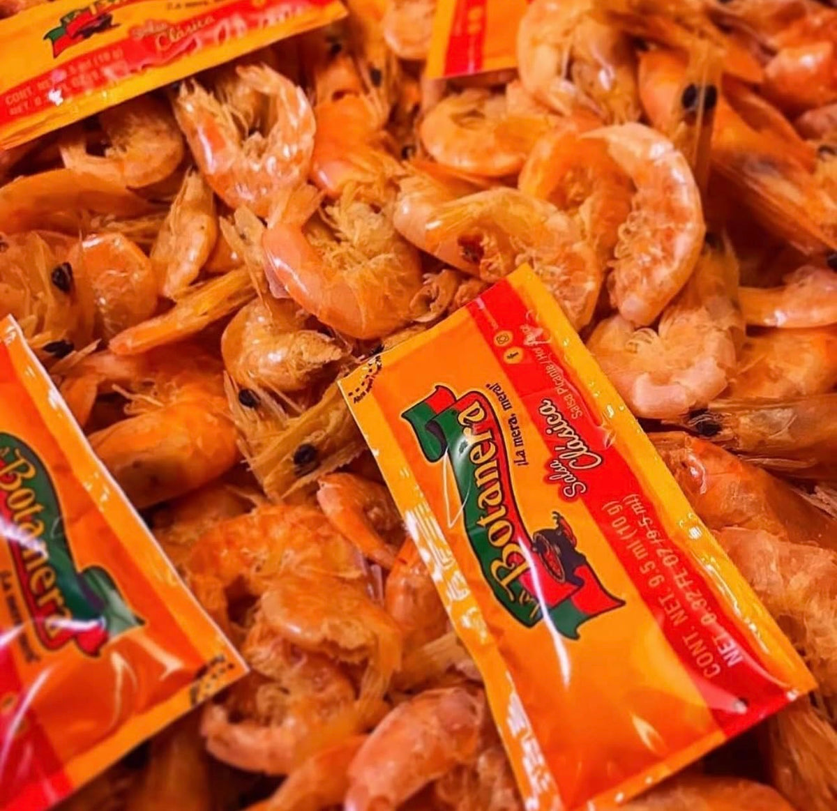 Camaron Seco Botana | Dried Shrimp Snack | 1.5oz | Pack of 4 – Border ...