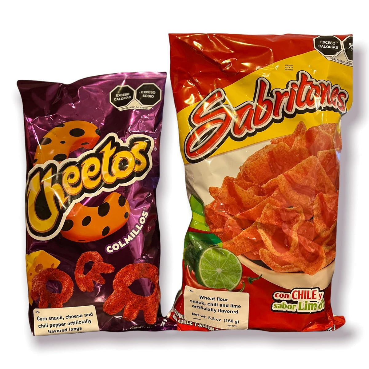 Sabritas 9-Pack Mexican Fiesta Mix: Cheetos Bolitas, Cheetos Colmillos ...