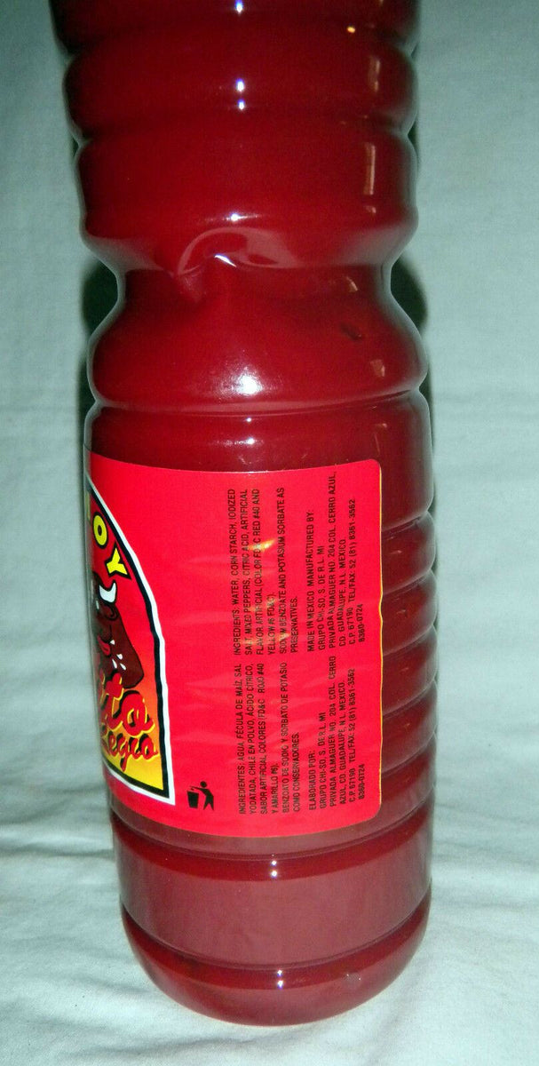El Torito Regio Chamoy Sauce Fruit Salsa Picante Botanera 1 Liter Each ...