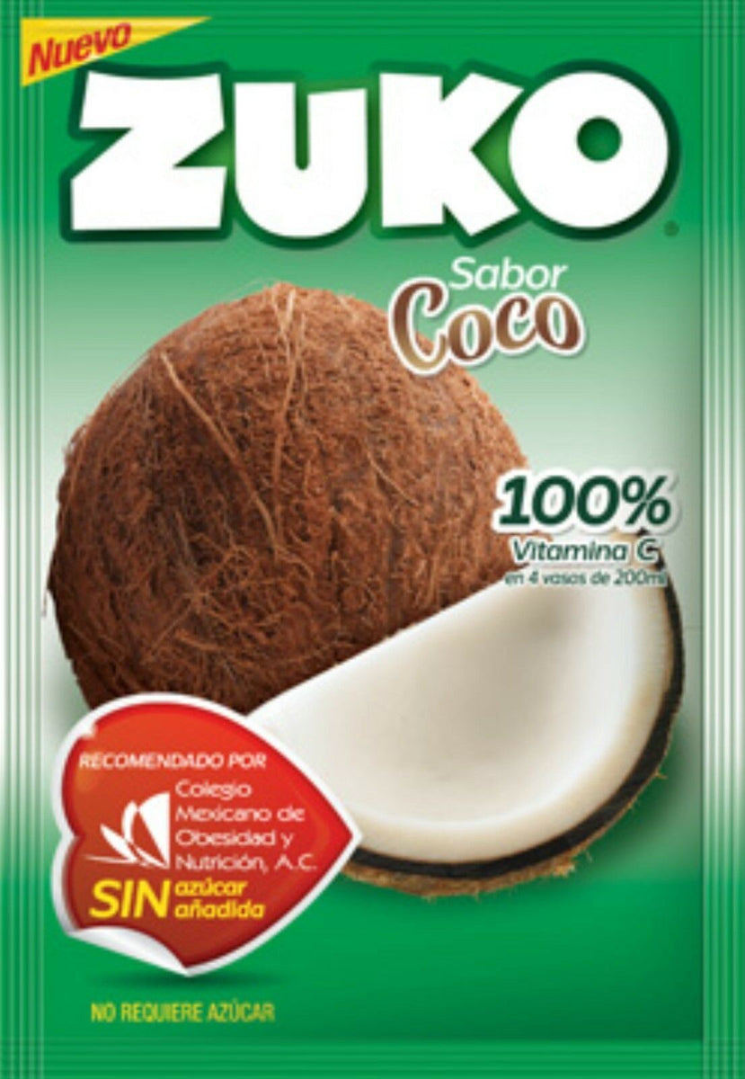 ZUKO Many Flavors No Sugar Needed Makes 2 Liters Of Drink Mix 15g From ...